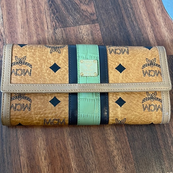MCM | Bags | Mcm Long Wallet | Poshmark